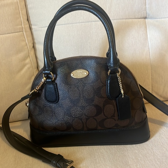 Coach | Bags | Small Leather Coach Signature Bag | Poshmark